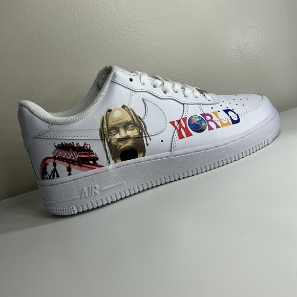 Nike | Shoes | Custom Travis Scott Af | Poshmark